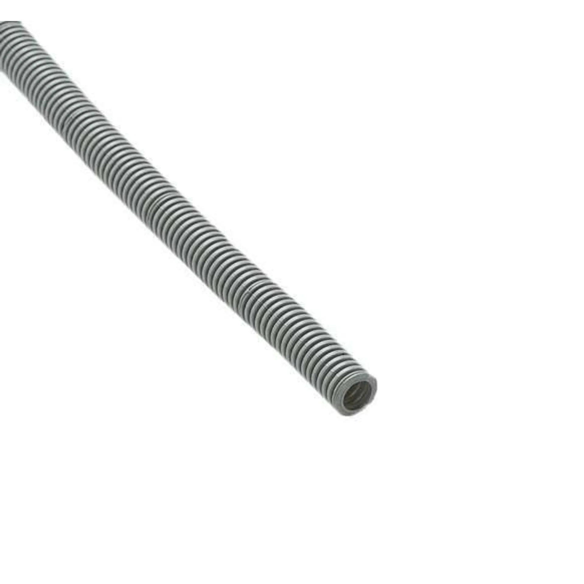 Труба гофрированная ПВХ легкая d16мм с протяжкой сер. (уп.100м) Ruvinil ...
