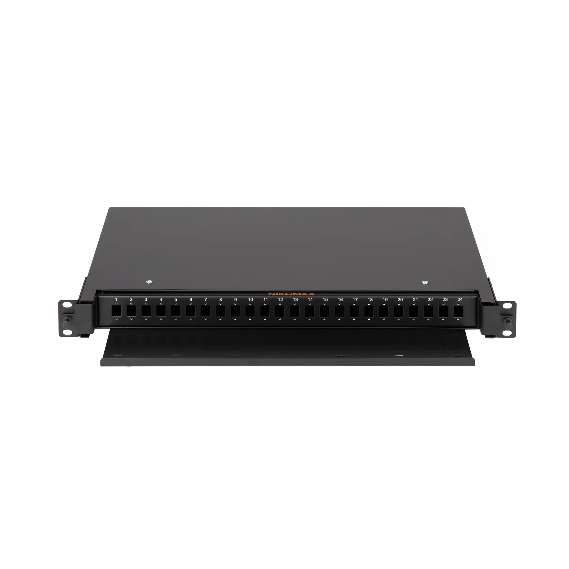 Оптический кросс NIKOMAX 19" Premium Line, 1U, до 24 SC портов или 48 ...