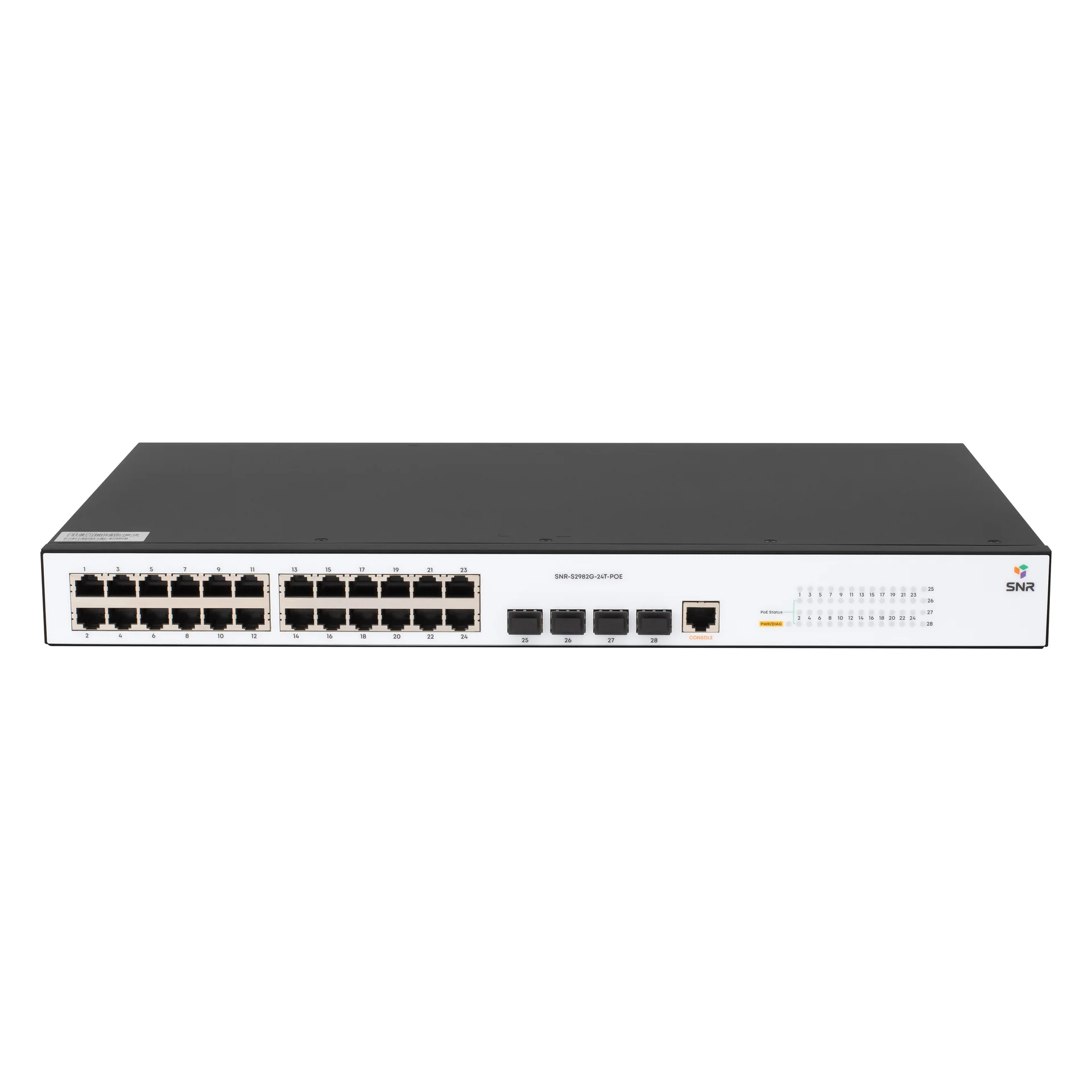 Управляемый POE коммутатор уровня 2 SNR-S2982G-24T-POE купить в НАГ ...