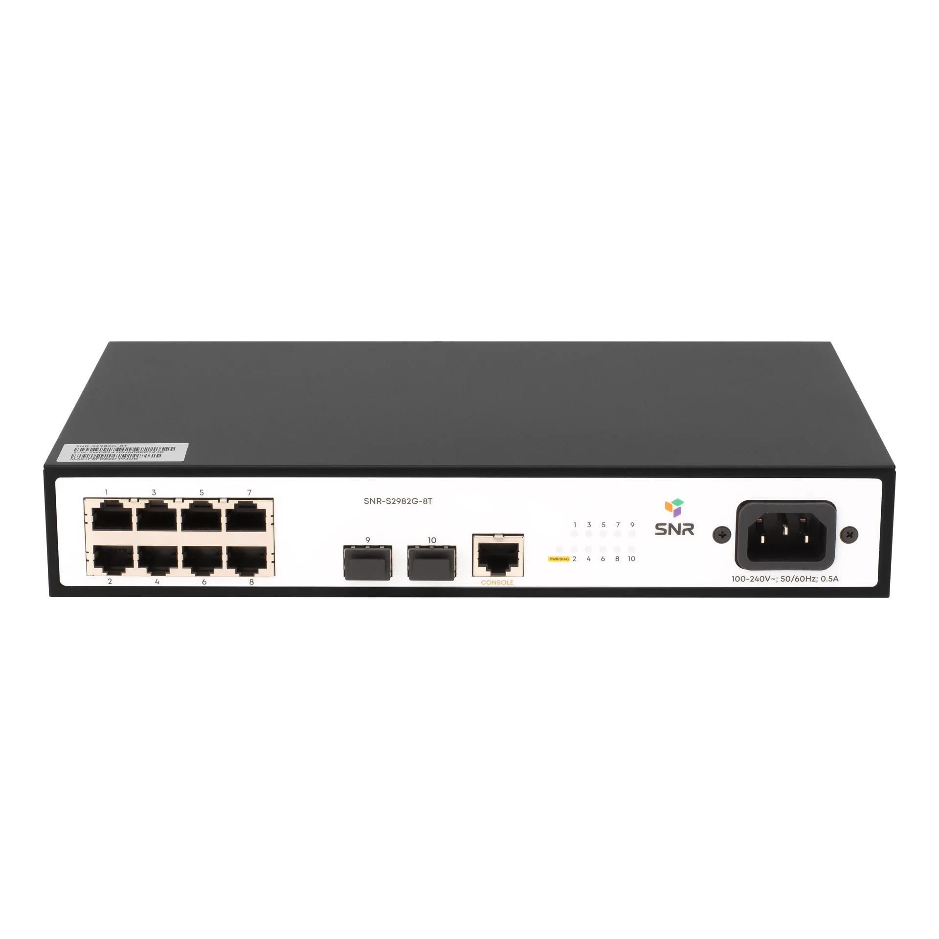 Управляемый коммутатор уровня 2 SNR-S2982G-8T купить в НАГ: цена ...