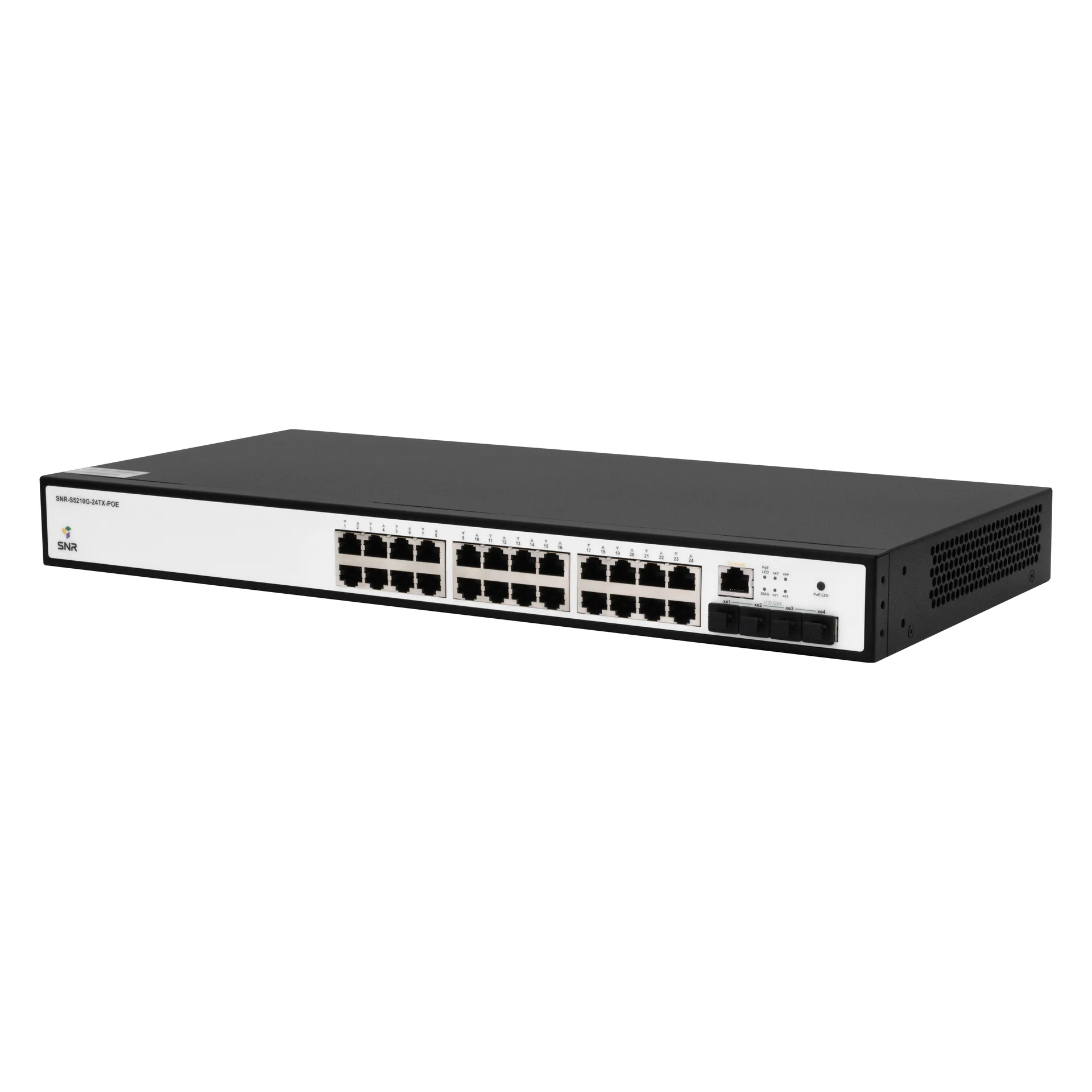 Управляемый PoE коммутатор уровня 2+ SNR-S5210G-24TX-POE купить в НАГ ...