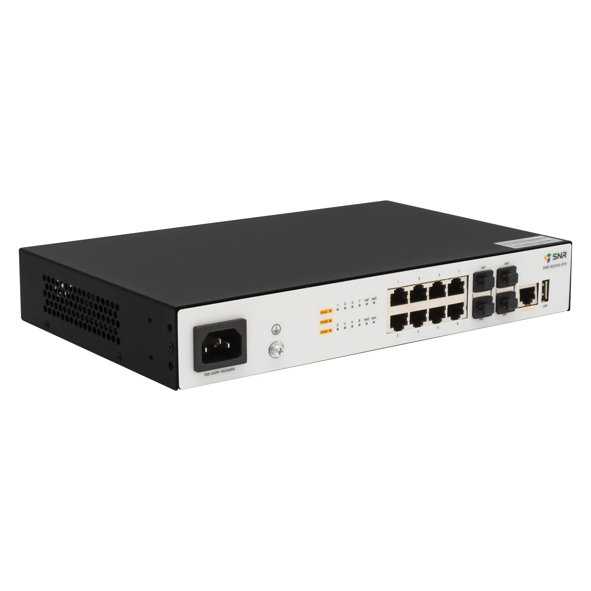 Управляемый коммутатор уровня 2+ SNR-S5210G-8TX-RPS купить в НАГ: цена ...