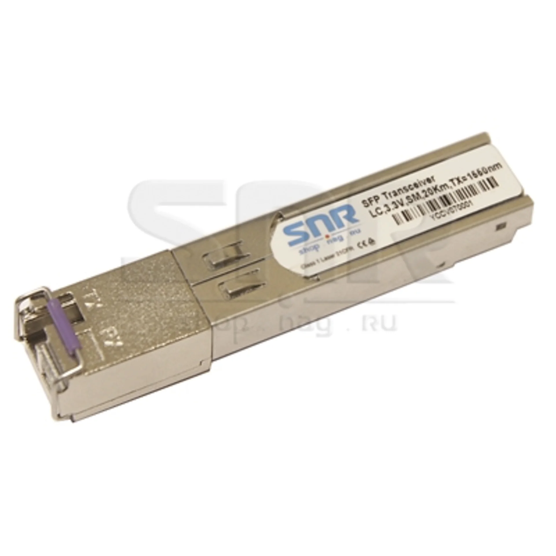 Одноволоконный модуль, SFP SGMII WDM, разъем LC simplex, рабочая длина ...